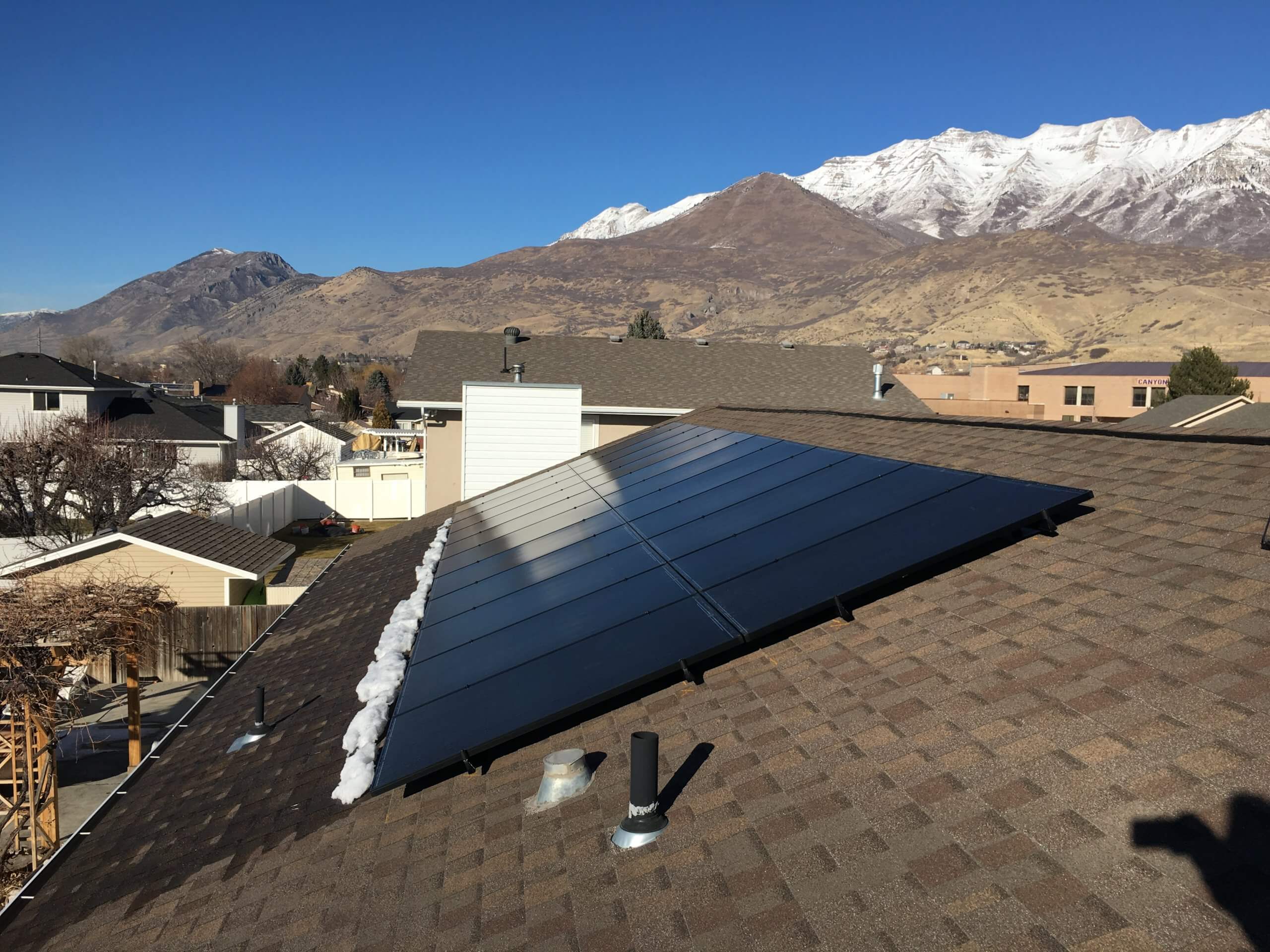 Orem Utah Solar Panel Installation –Harrison Residence – Redstone Solar